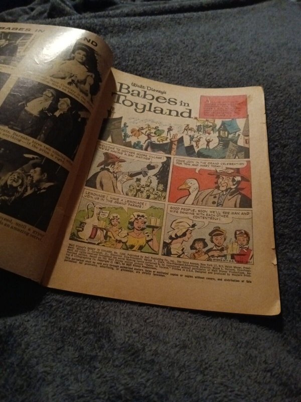 Four Color #1282 Babes in Toyland Comic Book Dell silver age photo ...