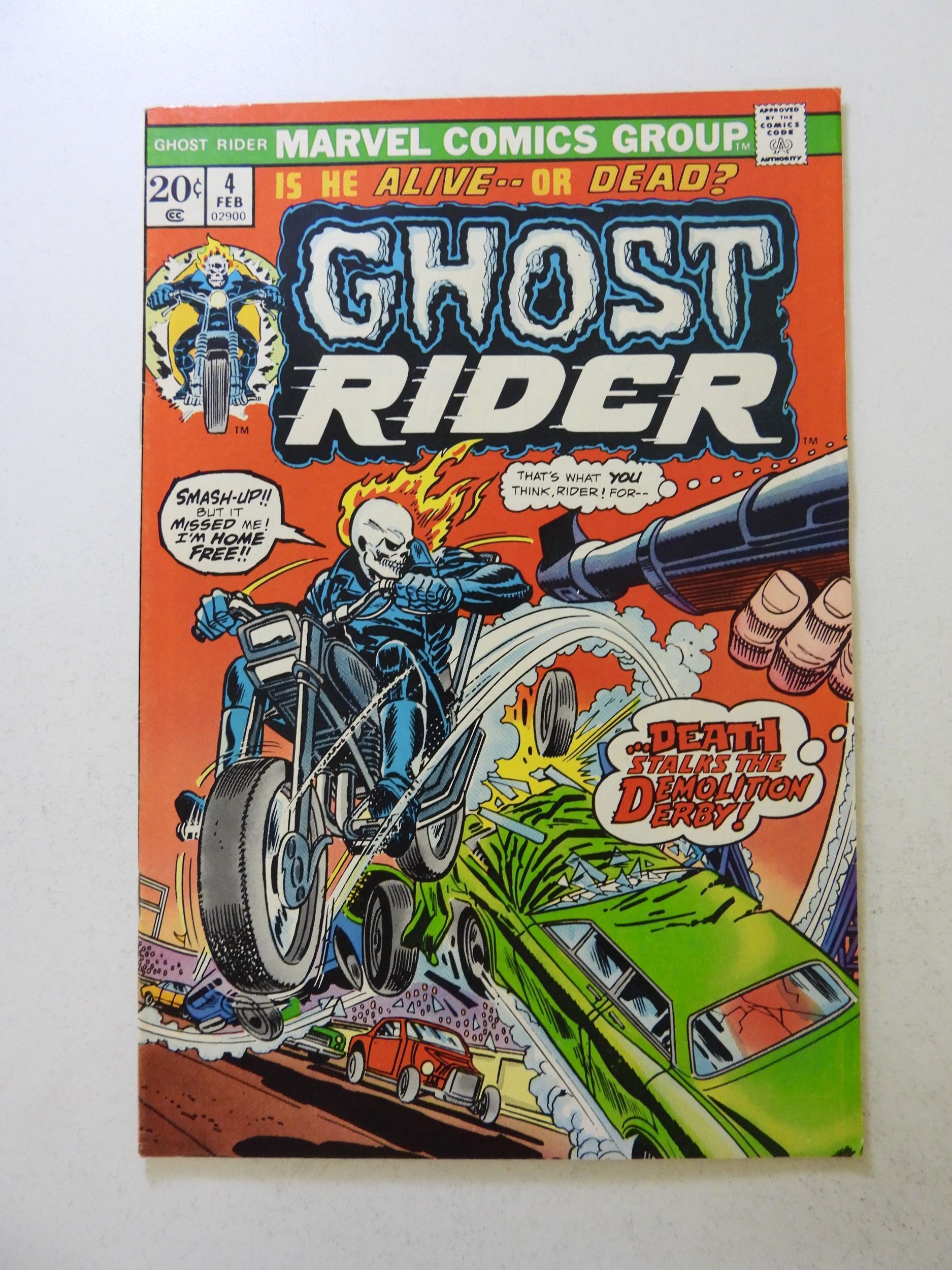 Ghost Rider #4 (1974) VF- condition | Comic Books - Bronze Age, Marvel ...