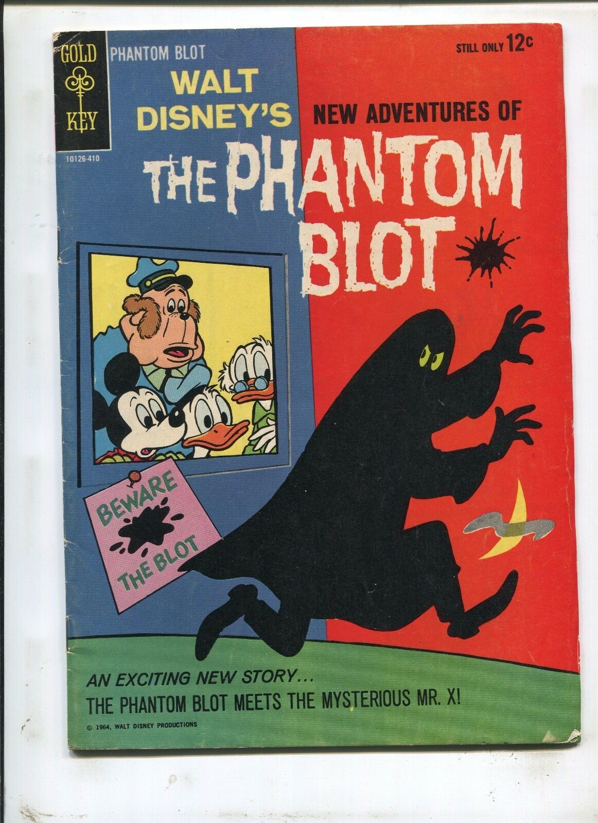 The Phantom Blot #1 the Phantom Blot Meets the Mysterious MR. X! (4.0 ...
