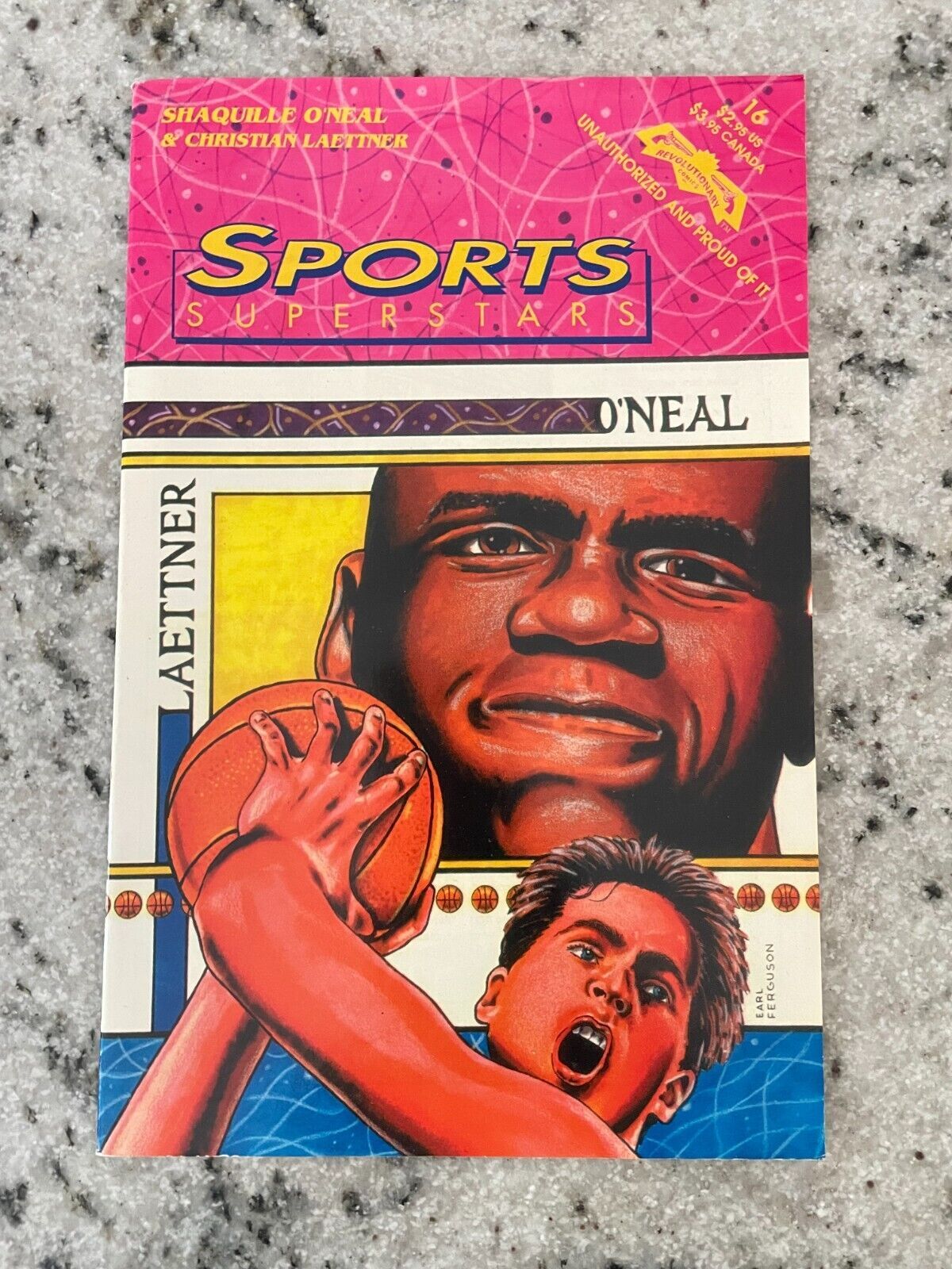 Sports Superstars # 16 NM Revolutionary Comic Book Shaq O'Neal ...