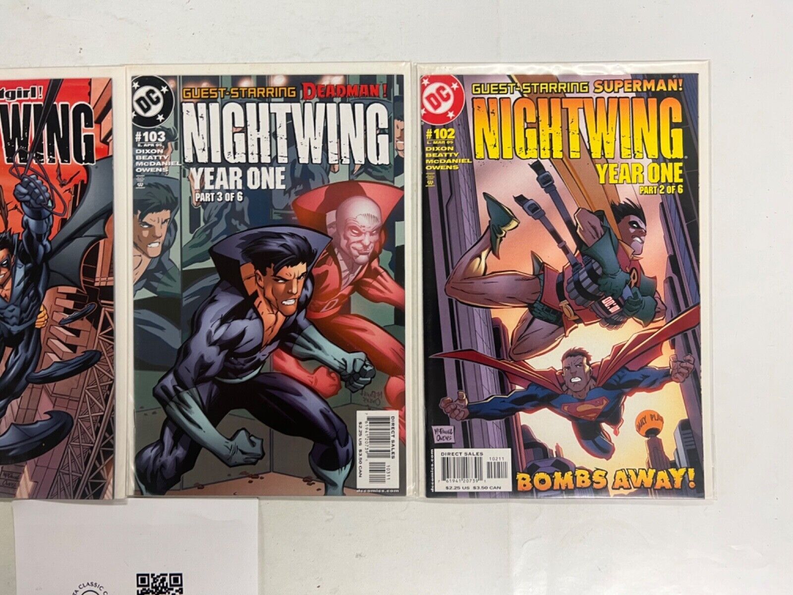 4 Nightwing DC Comic Books # 102 103 104 105 Batman Superman Wonder ...