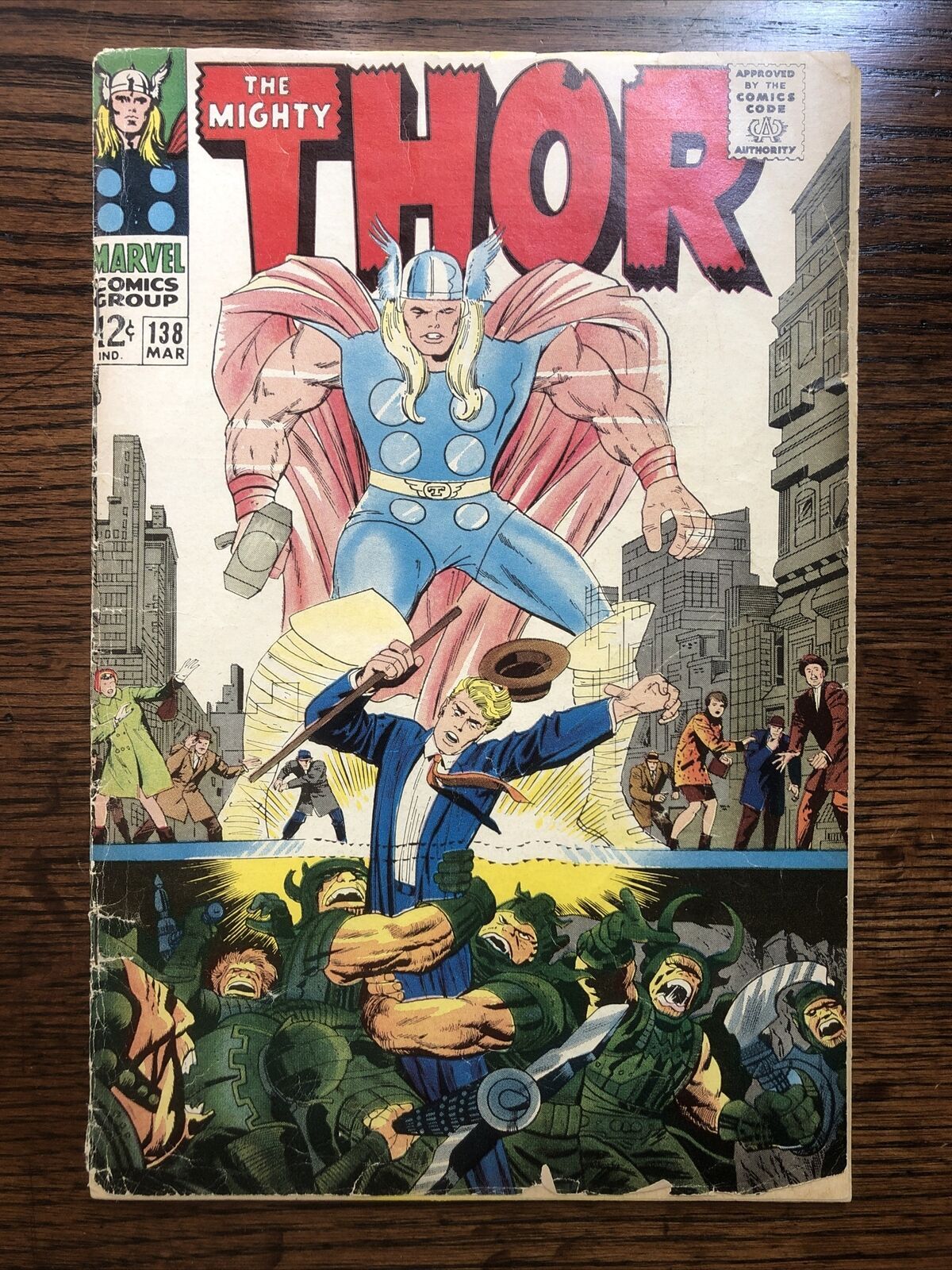 The Mighty Thor #138 1967 Marvel NICE!! | Comic Books - Silver Age ...
