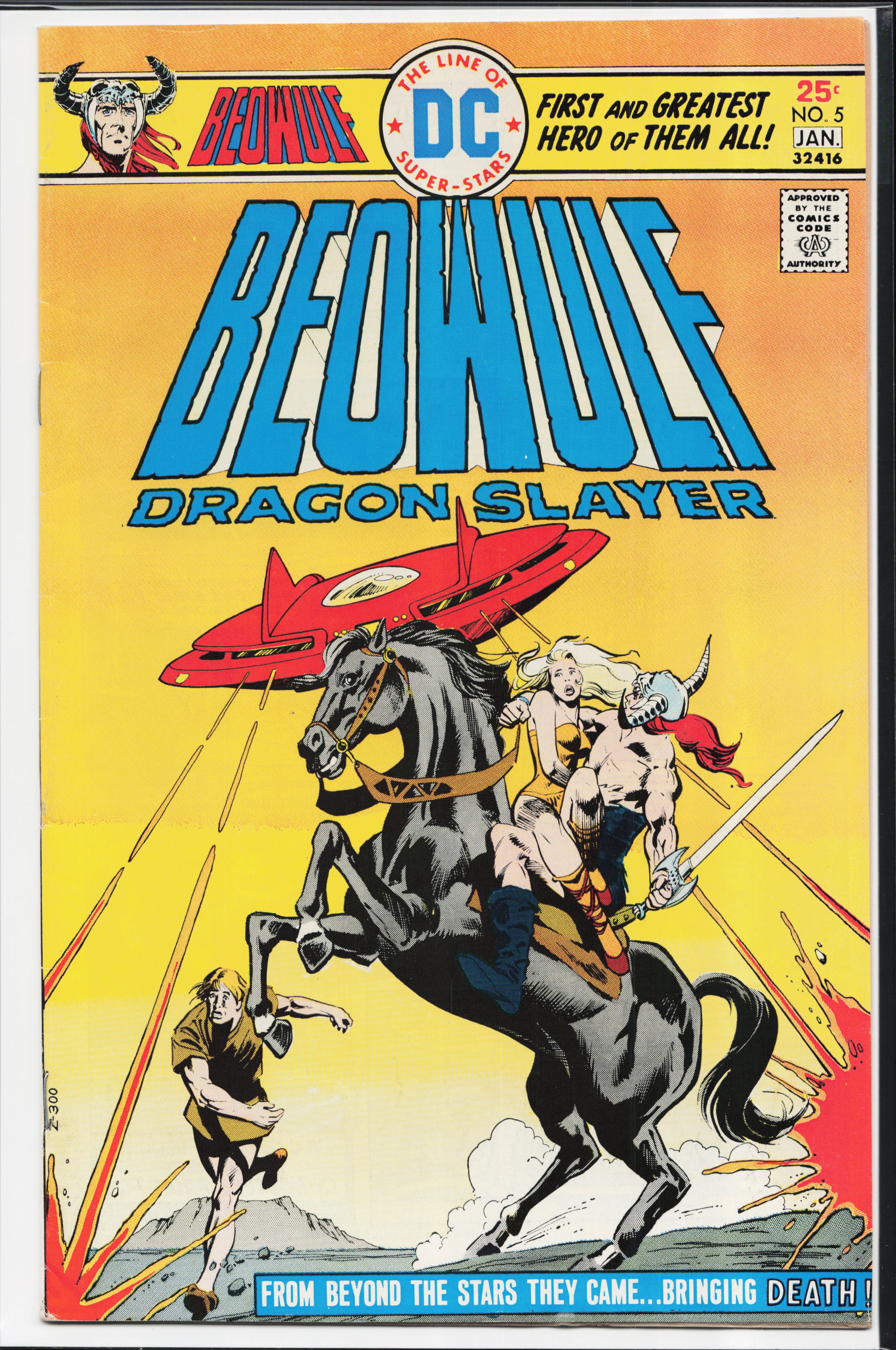 Beowulf #5 (1976) Beowulf | Comic Books - Bronze Age, DC Comics ...