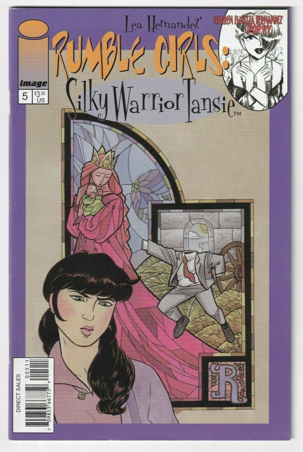 Rumble Girls #5 Silky Warrior Tansie 2000 Image Warren Ellis Lea ...