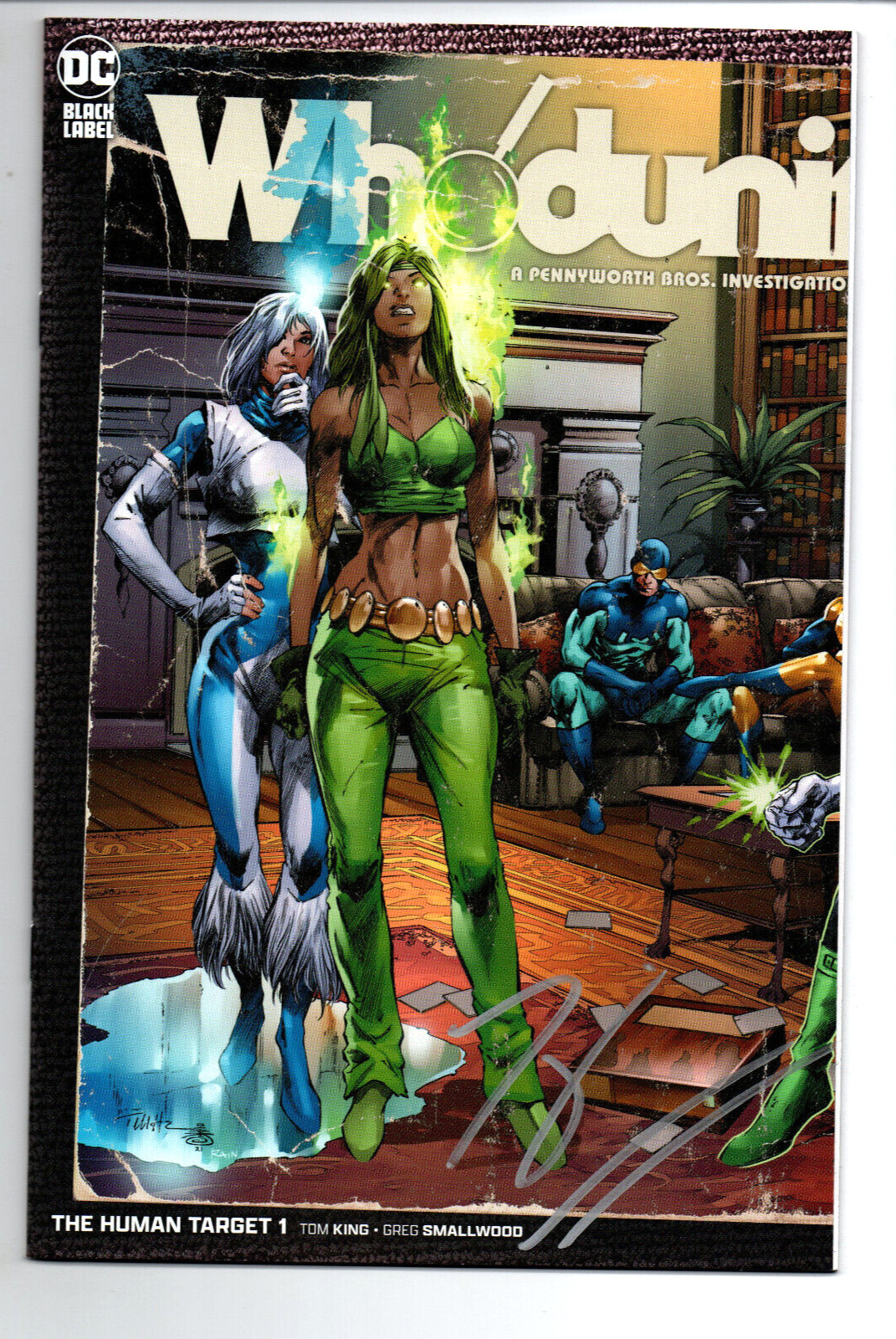 Human Target #1 Trevor Hairsine Whodunit Variant - Signed Tom King - 2022 - NM | Comic Books ...