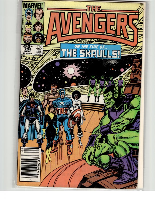 The Avengers #259 (1985) The Avengers | Comic Books - Copper Age ...