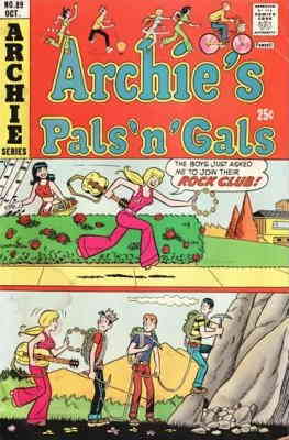 Archie's Pals 'n Gals #89 VG ; Archie | low grade comic October 1974 Guitar | Comic Books ...
