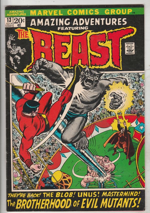 Amazing Adventures #13 (Jul-71) NM- High-Grade The Beast | Comic Books ...