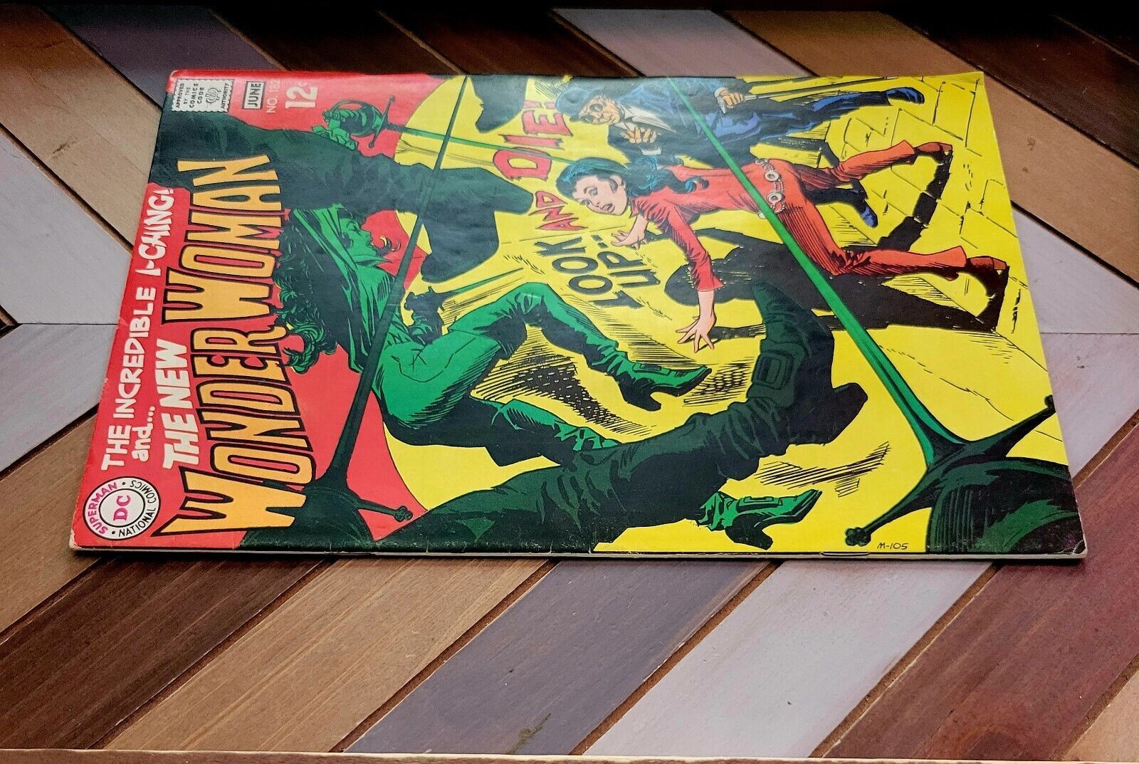 WONDER WOMAN #182 VG/FN (DC 1969) DR CYBER & I-CHING, Mike Sekowsky ...