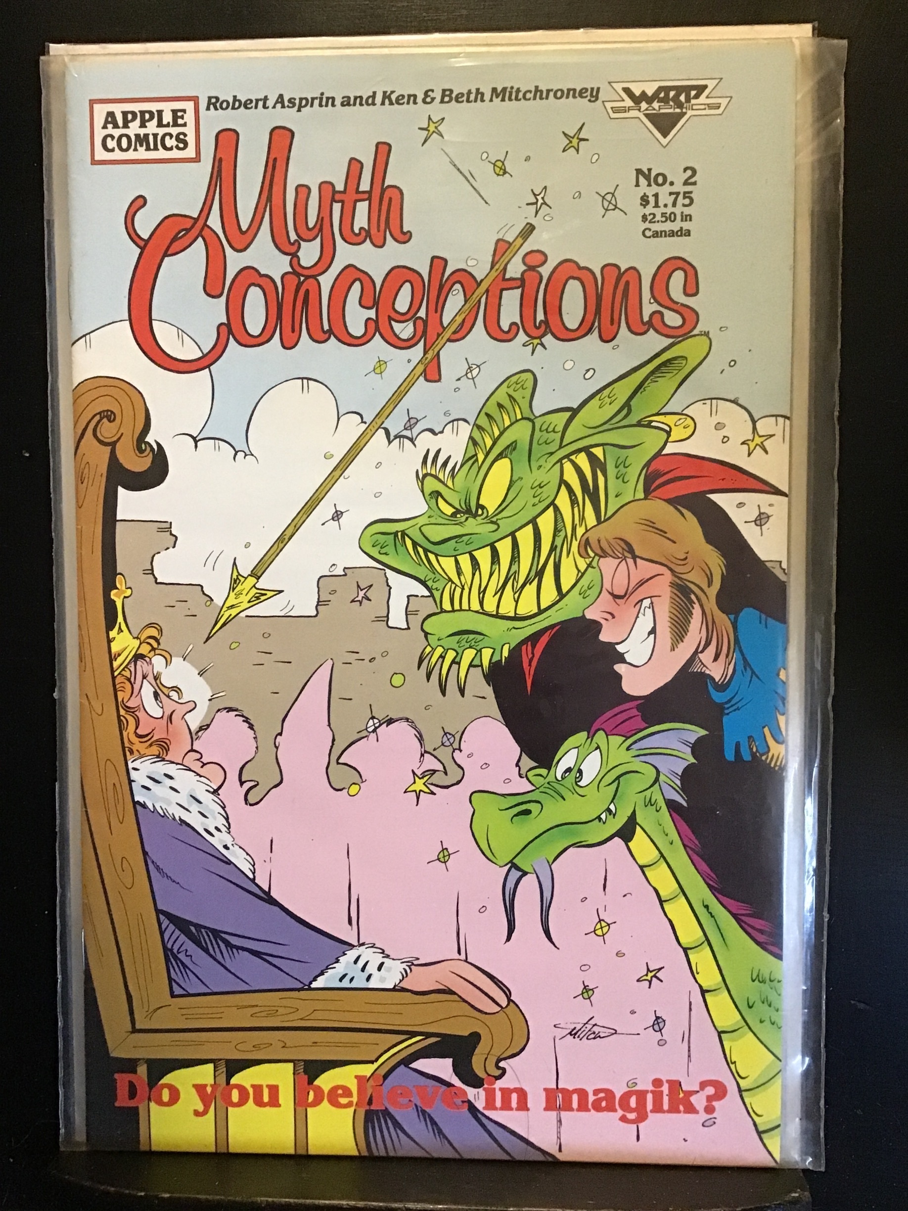 Myth Conceptions #2 (1988) | Comic Books - Copper Age, Humor/Satire ...