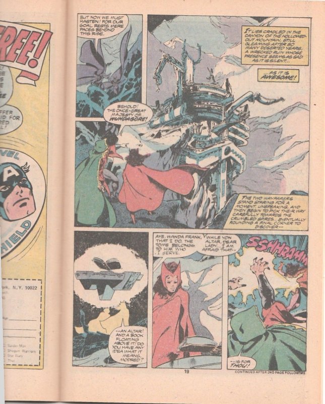 Avengers 185 July 1979 Scarlet Witch Modred John Byrne Art George Perez ...