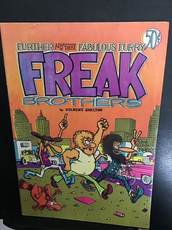 The Fabulous Furry Freak Brothers #2 Rare fifth printing! Mid high ...