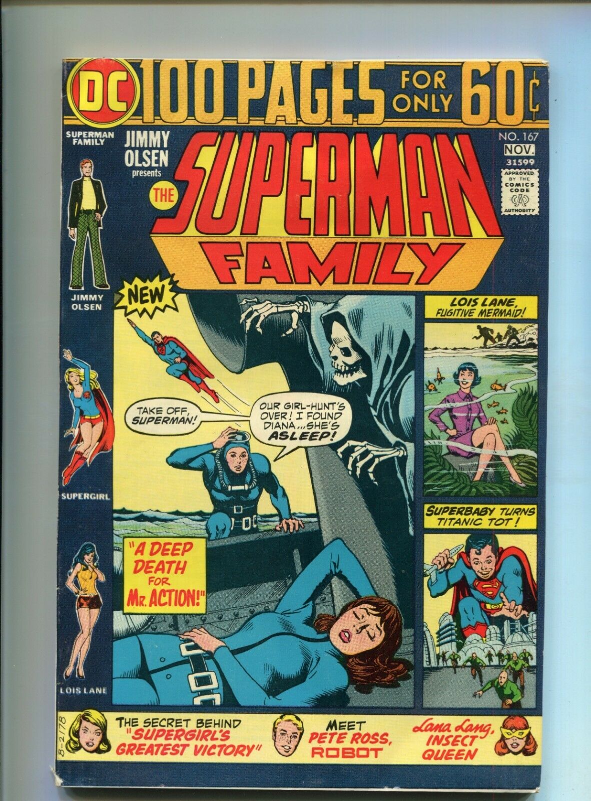 Superman Family 167 VG+ 100 page Giant | Comic Books - Modern Age, DC ...