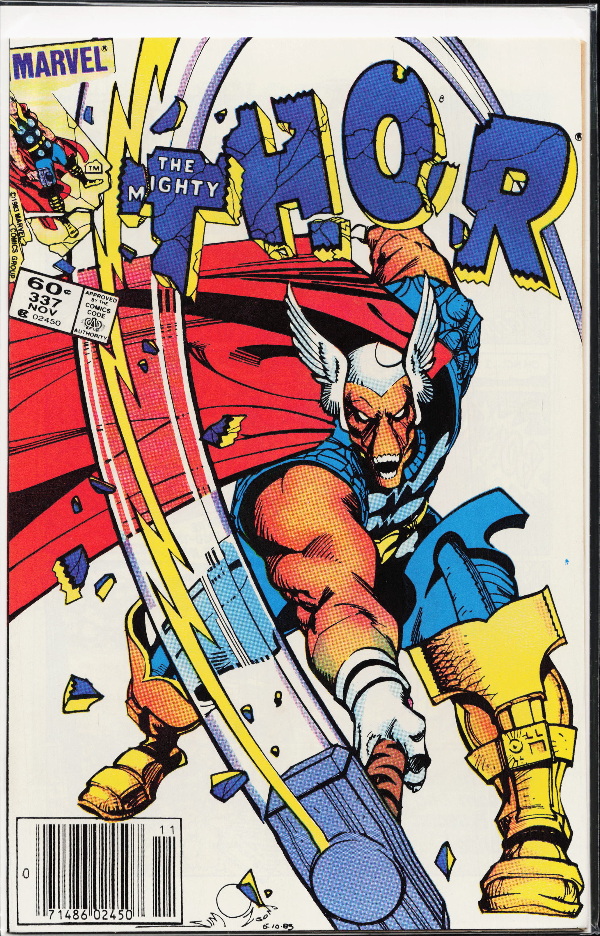 Thor #337 (1983) Thor [Key Issue] | Comic Books - Bronze Age, Marvel ...