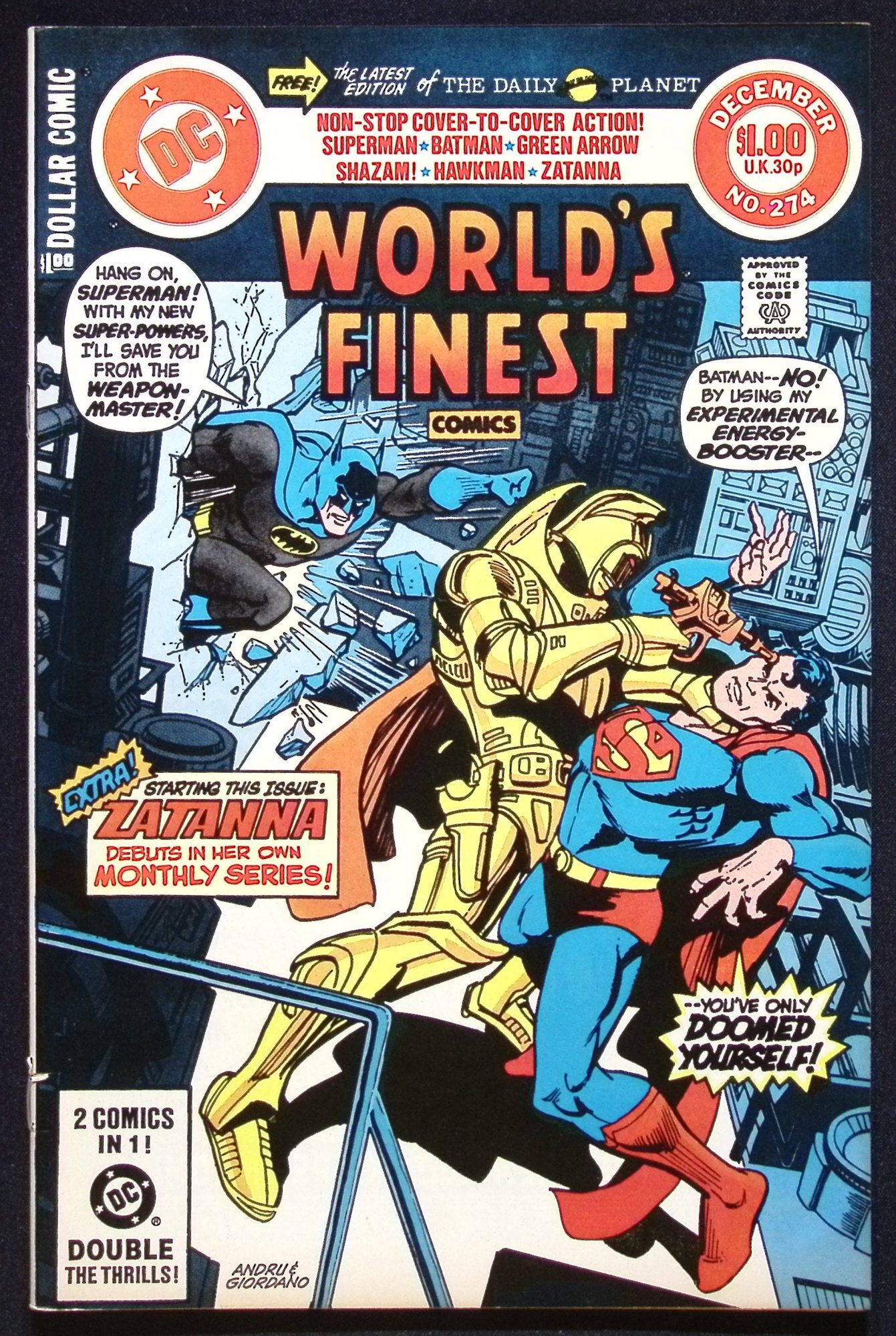 World's Finest Comics #274 Batman Superman! | Full Runs & Sets, DC ...