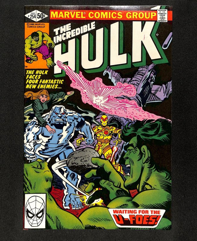 Incredible Hulk (1962) #254 1st Appearance U-Foes! Sal Buscema Art ...