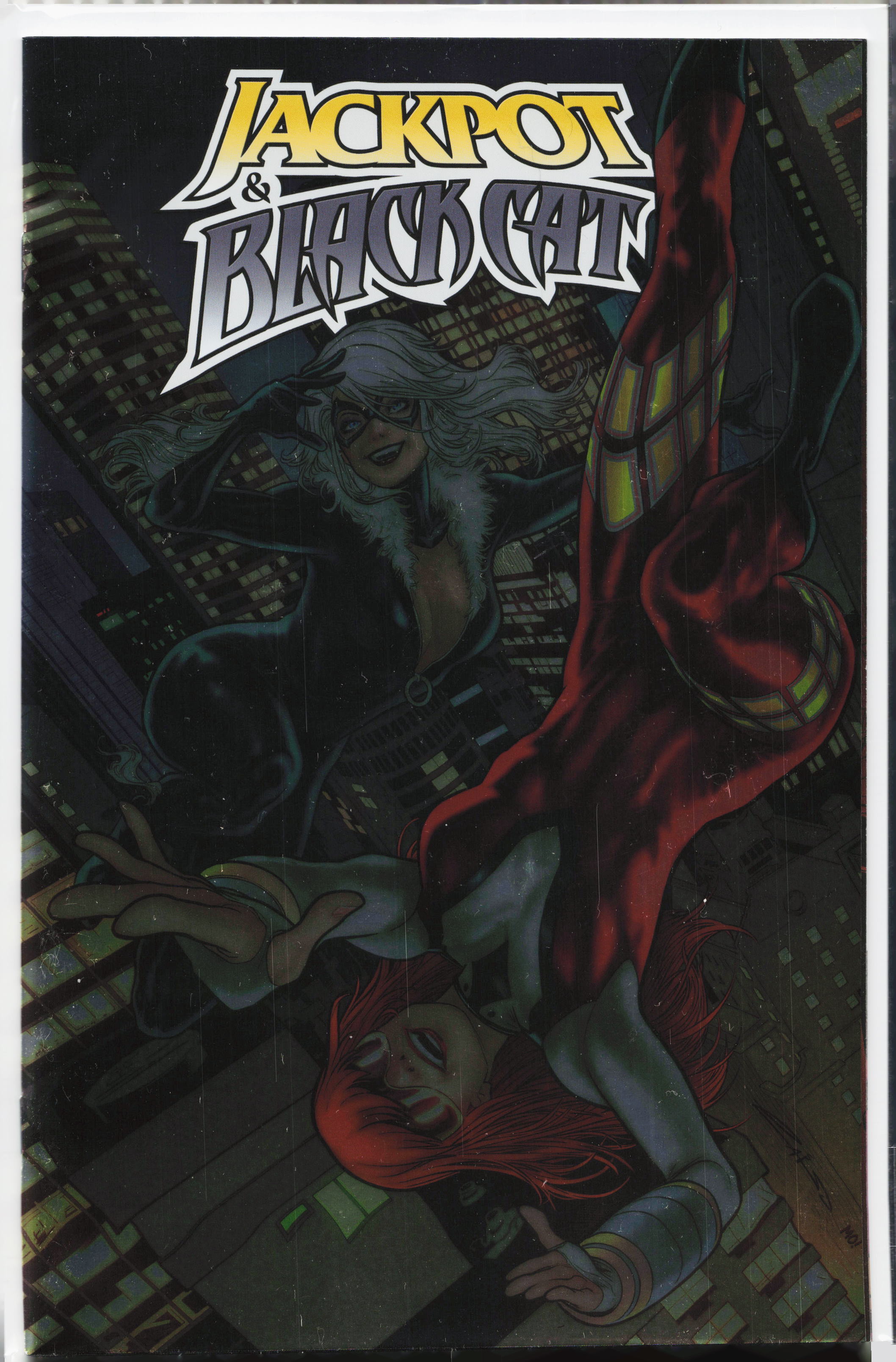 Jackpot & Black Cat #1 Laiso Foil Cover (2024) Mary Jane / Jackpot and ...
