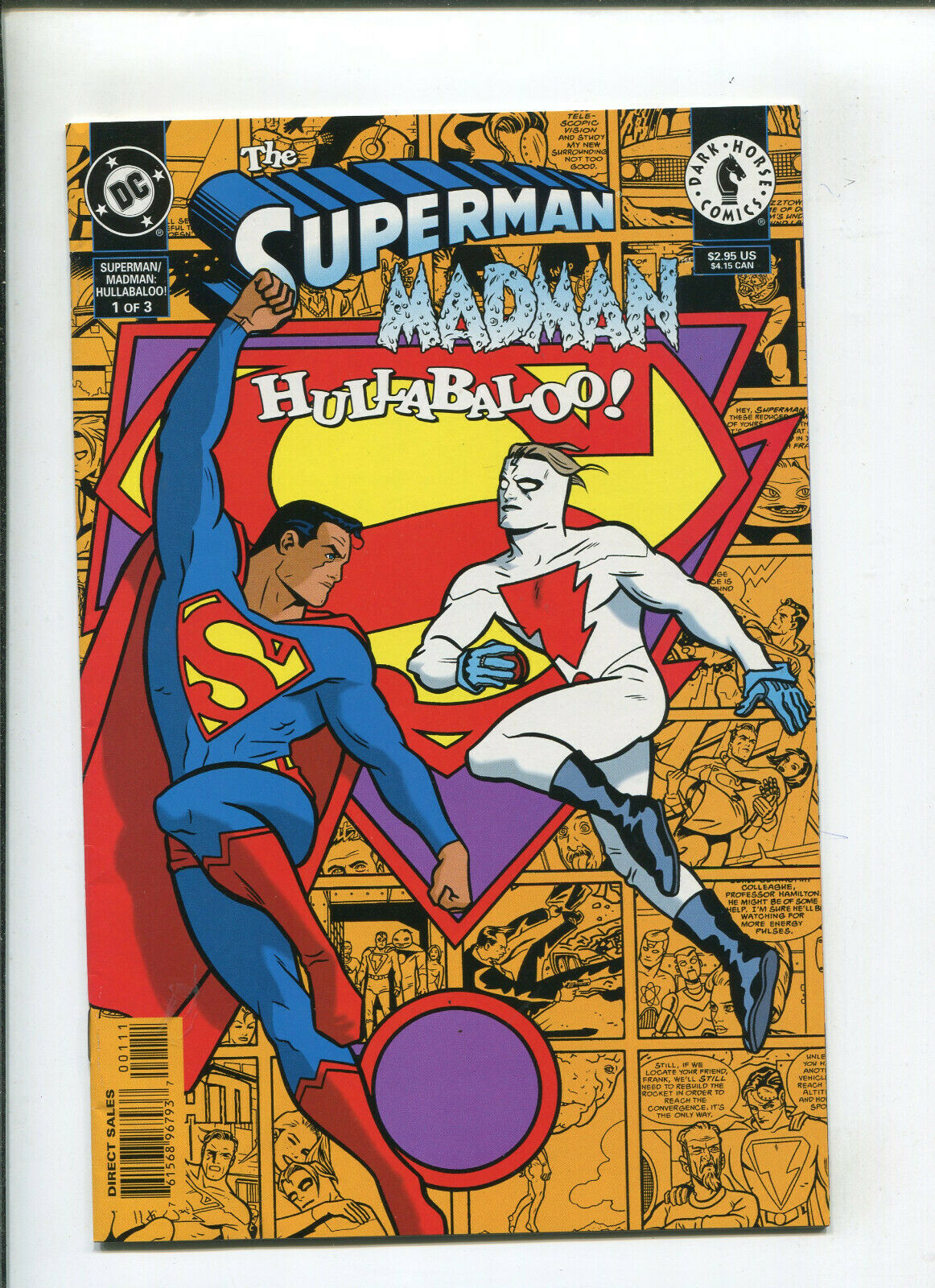 Superman Madman Hullabaloo #1 (Nm-) MAN & Super Mad-Man 1997 | Comic ...