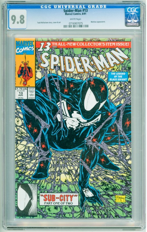 Spider-Man #13 (1991) CGC 9.8! | Comic Books - Copper Age, Marvel ...