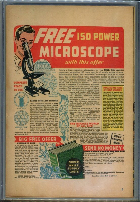 DIME COMICS #1 CGC 3.5 L.B.Cole WW2 hanging cover. | Comic Books ...