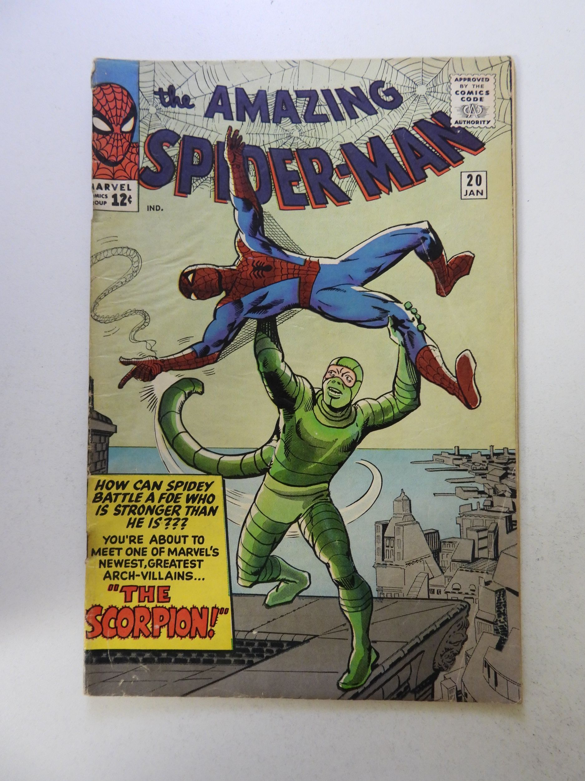 The Amazing Spider-Man #20 (1965) 1st appearance of The Scorpion VG ...