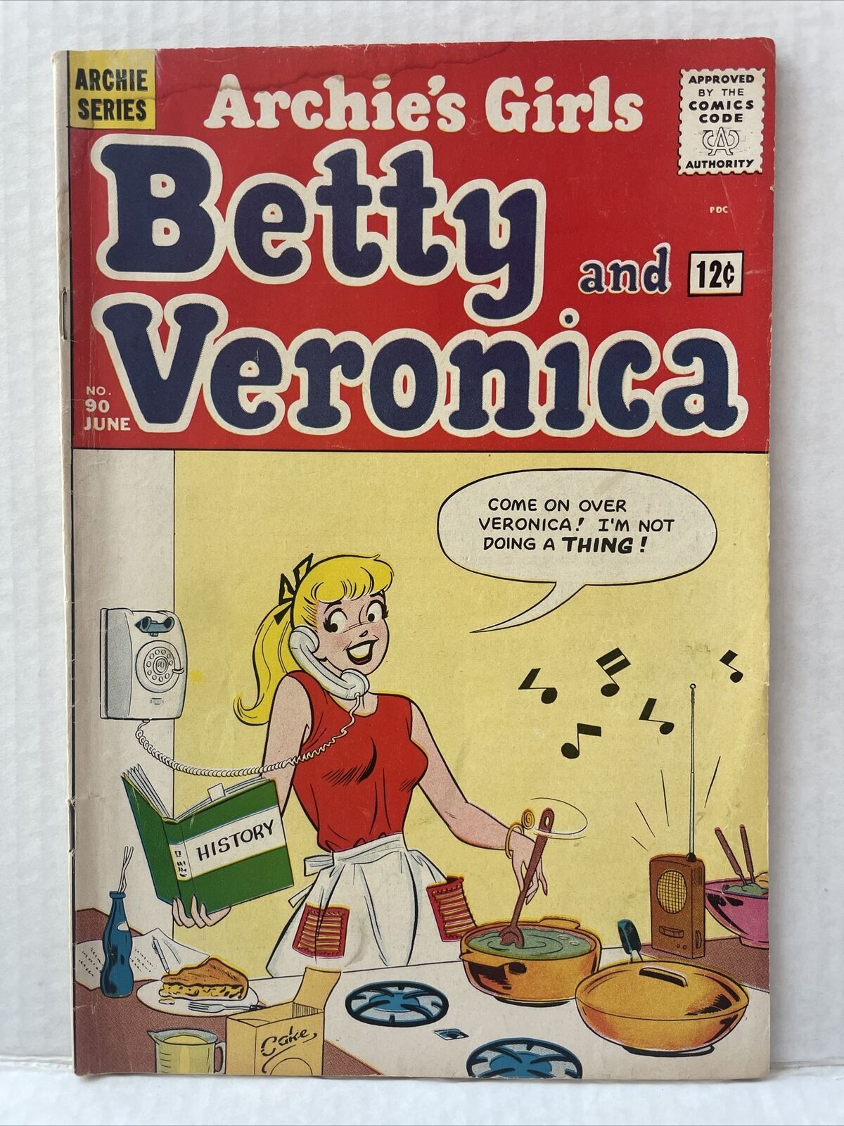 Archie’s Girls Betty And Veronica #90 1963 Archie Series | Comic Books ...