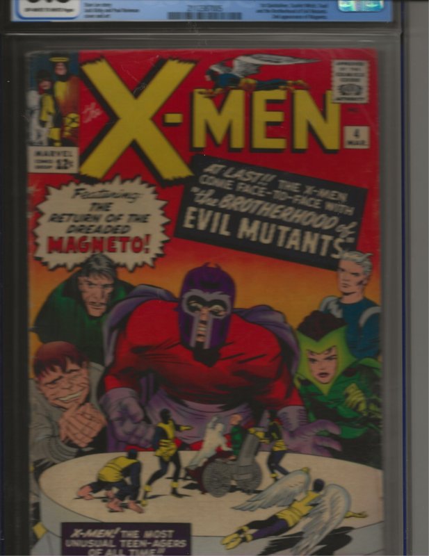 The X-Men #4 (1964) | Comic Books - Silver Age, Marvel, Superhero ...