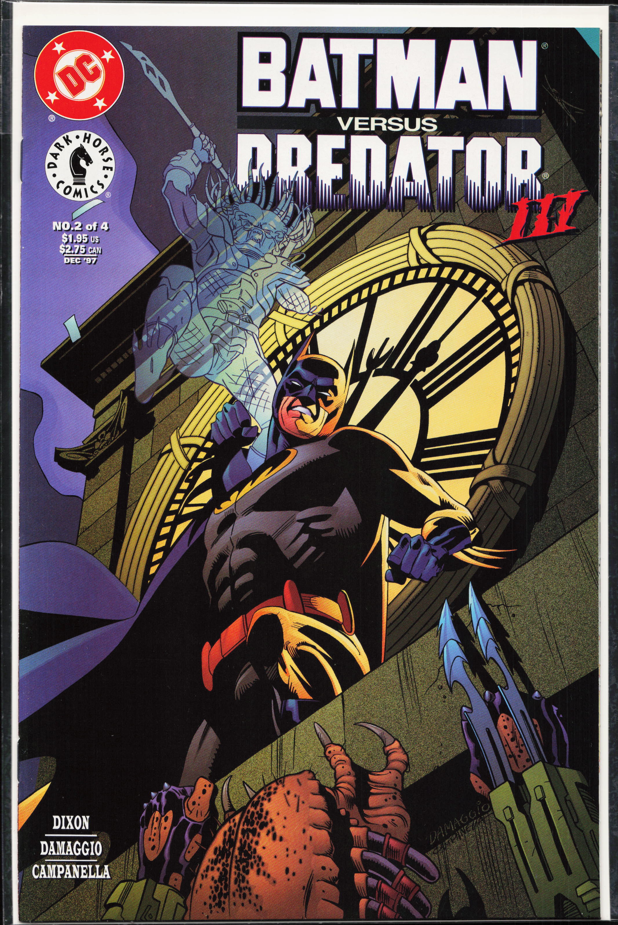 Batman / Predator III [Batman Versus Predator III] #2 (1997) Predator ...