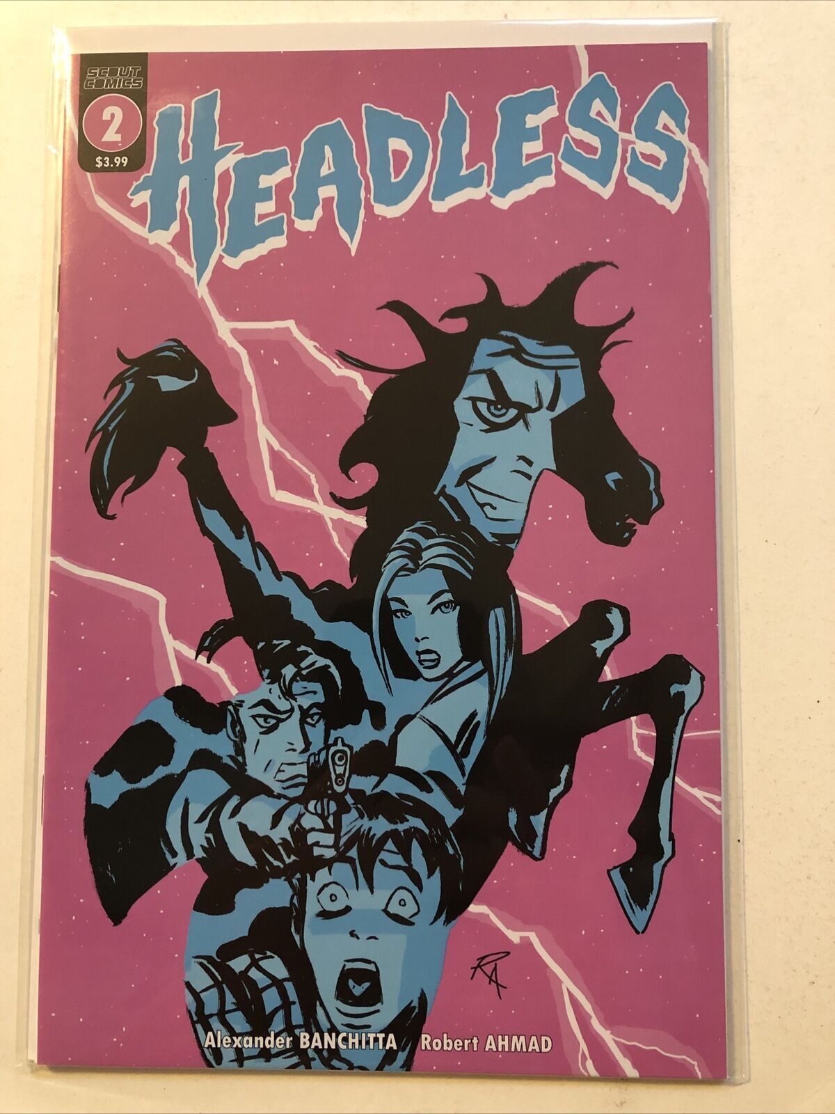 Headless #1 Scout Comics Ahmad Main 1st Print 2019 - Banchita Save ...