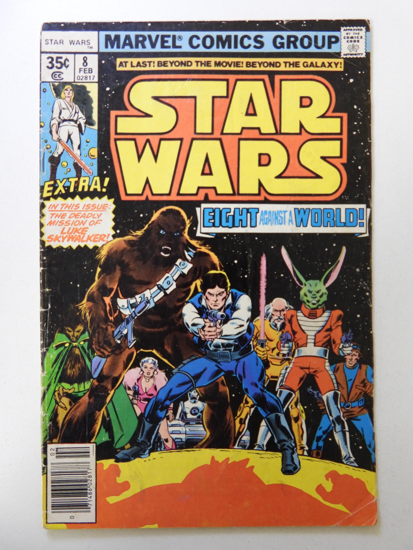 Star Wars #8 VG- condition "moisture damage" | Comic Books - Bronze Age ...
