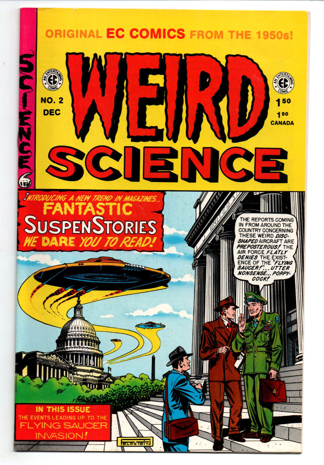 Weird Science #2 - Wally Wood - EC Comics - 1950s reprint - 1992 - (-NM ...