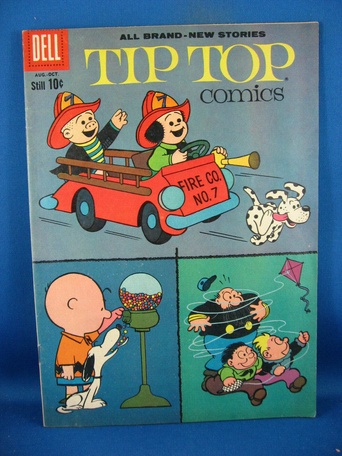 TIP TOP Comics 222 F+ Nancy Peanuts Katzenjammer 1960 | Comic Books - Silver Age, Dell, Peanuts ...