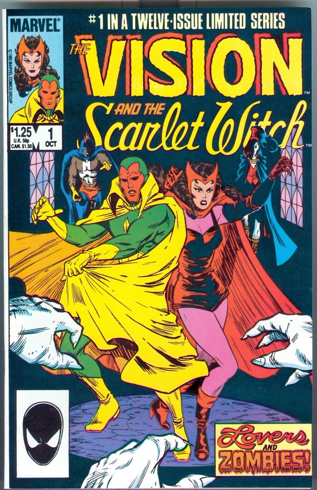 The Vision and the Scarlet Witch #1 (1985) | Comic Books - Copper Age ...