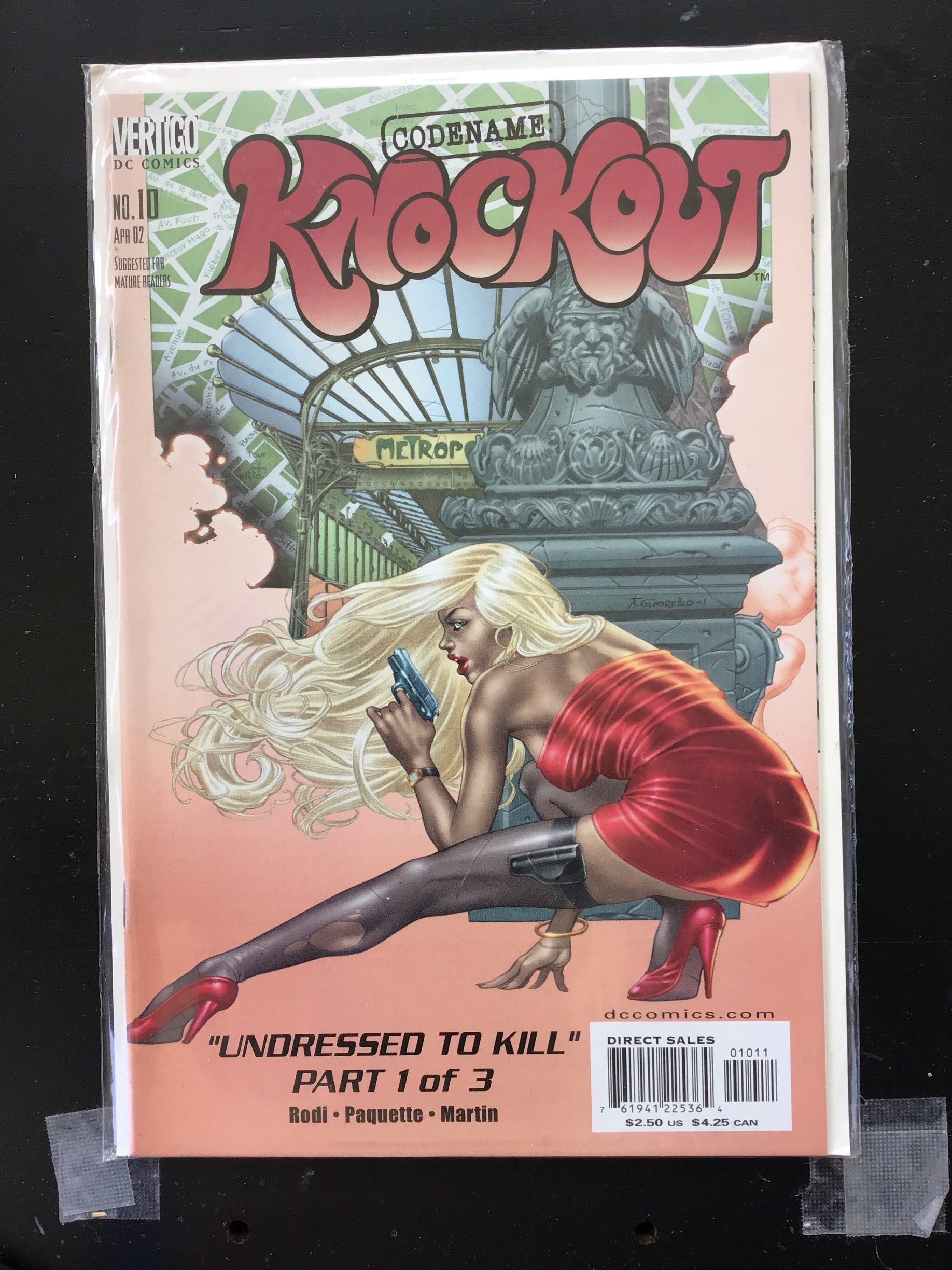 Codename: Knockout #10 (2002) | Comic Books - Modern Age, Vertigo, Crime / Detective / HipComic