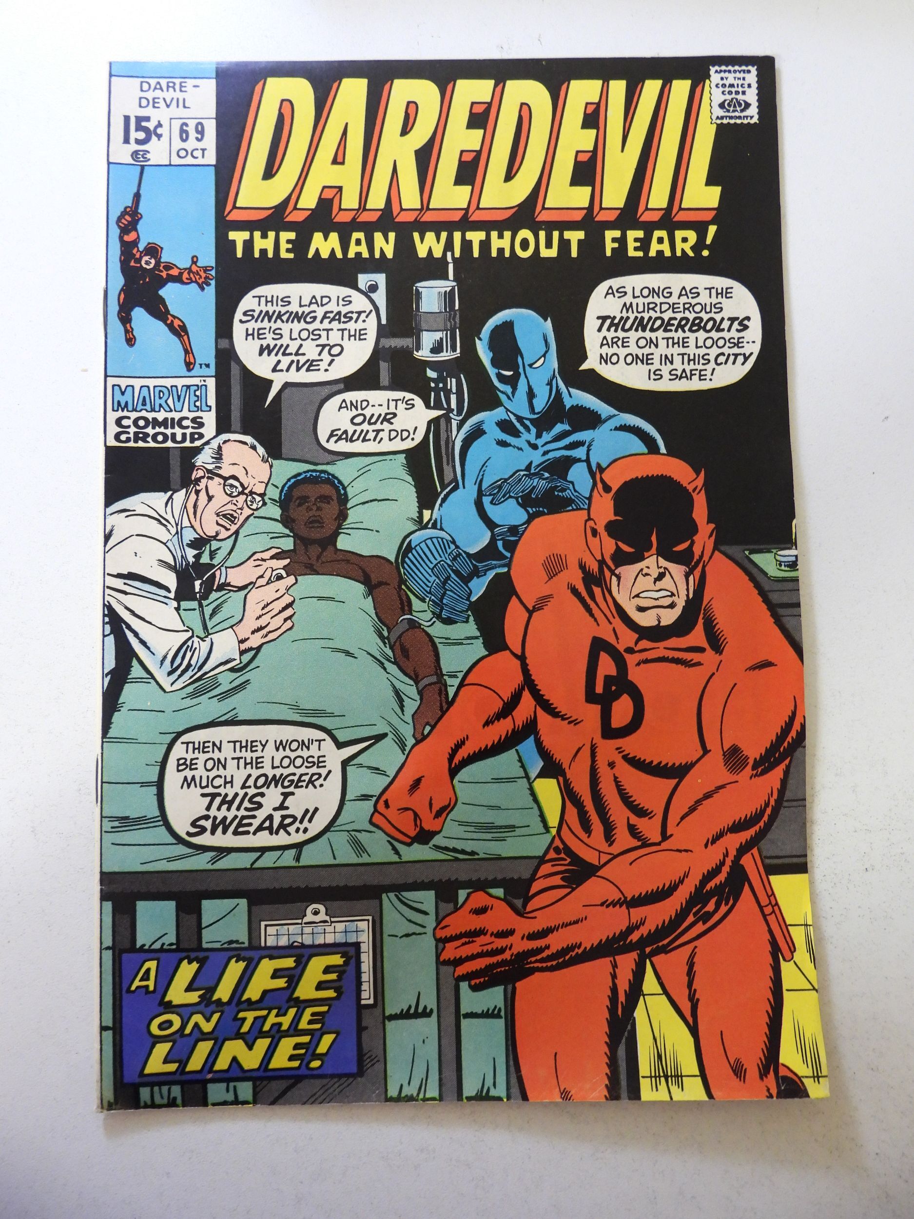 Daredevil #69 (1970) FN+ Condition | Comic Books - Bronze Age, Marvel ...