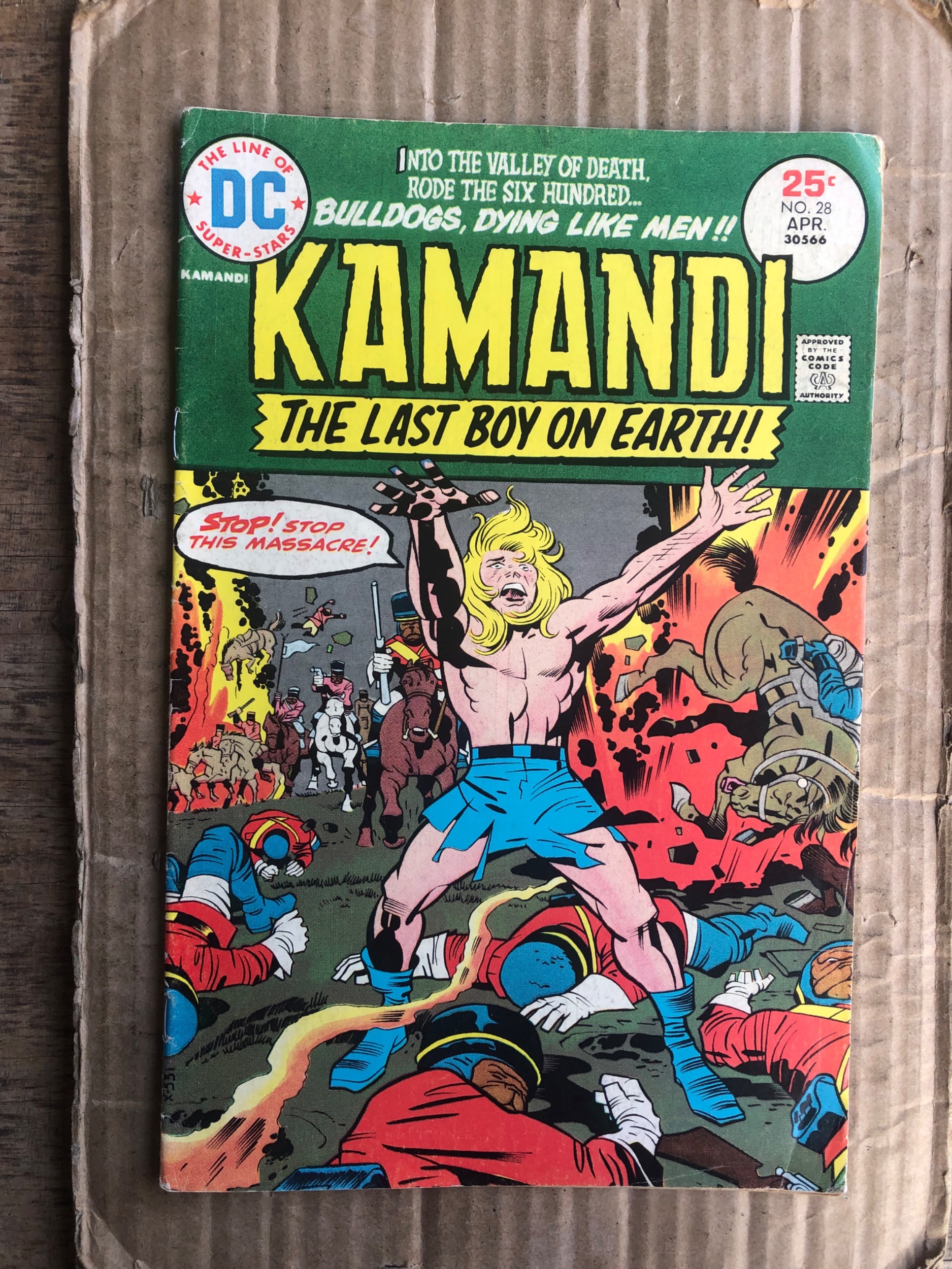Kamandi, The Last Boy on Earth #28 (1975) | Comic Books - Bronze Age ...