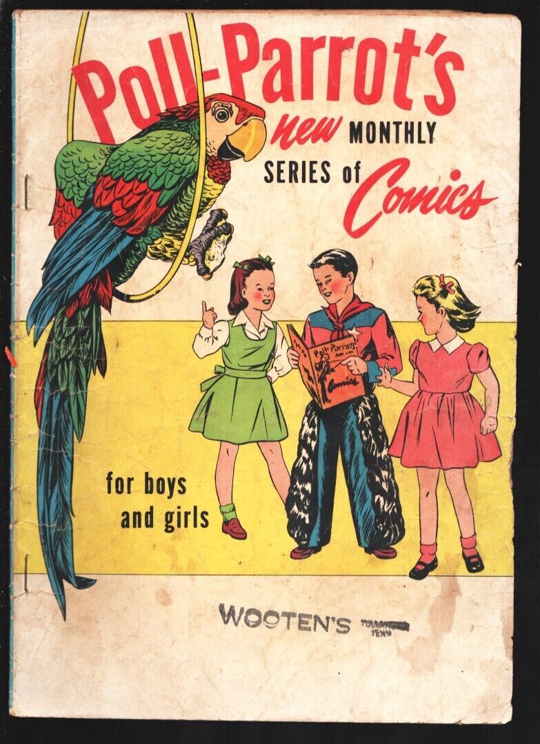 March Of Comics #72 1952-Krazy Kat & Ignatz Mouse-Rare Poll-Parrot's ...