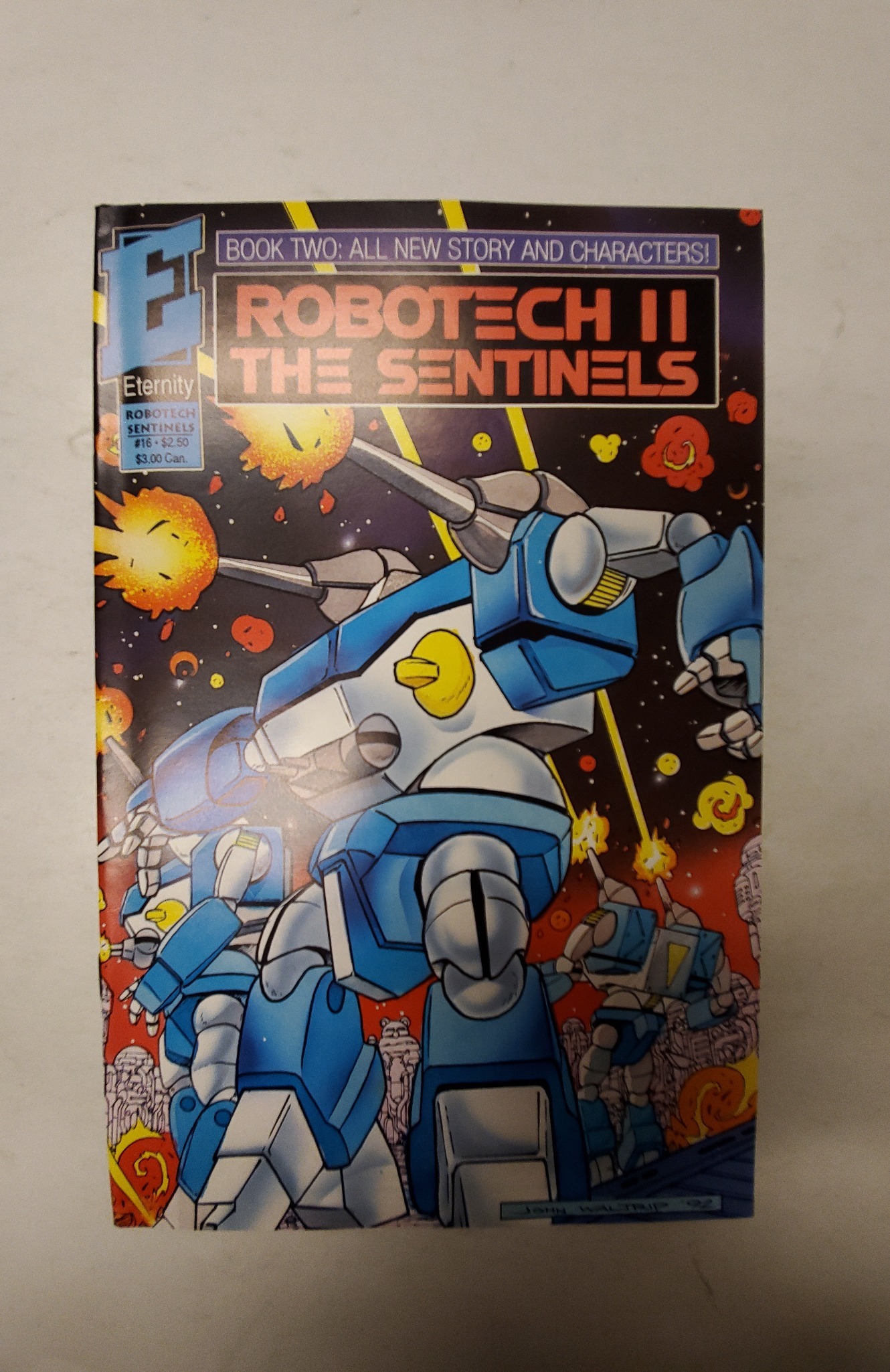 Robotech II: The Sentinels - Book II #16 (1992) NM Eternity Comic Book ...