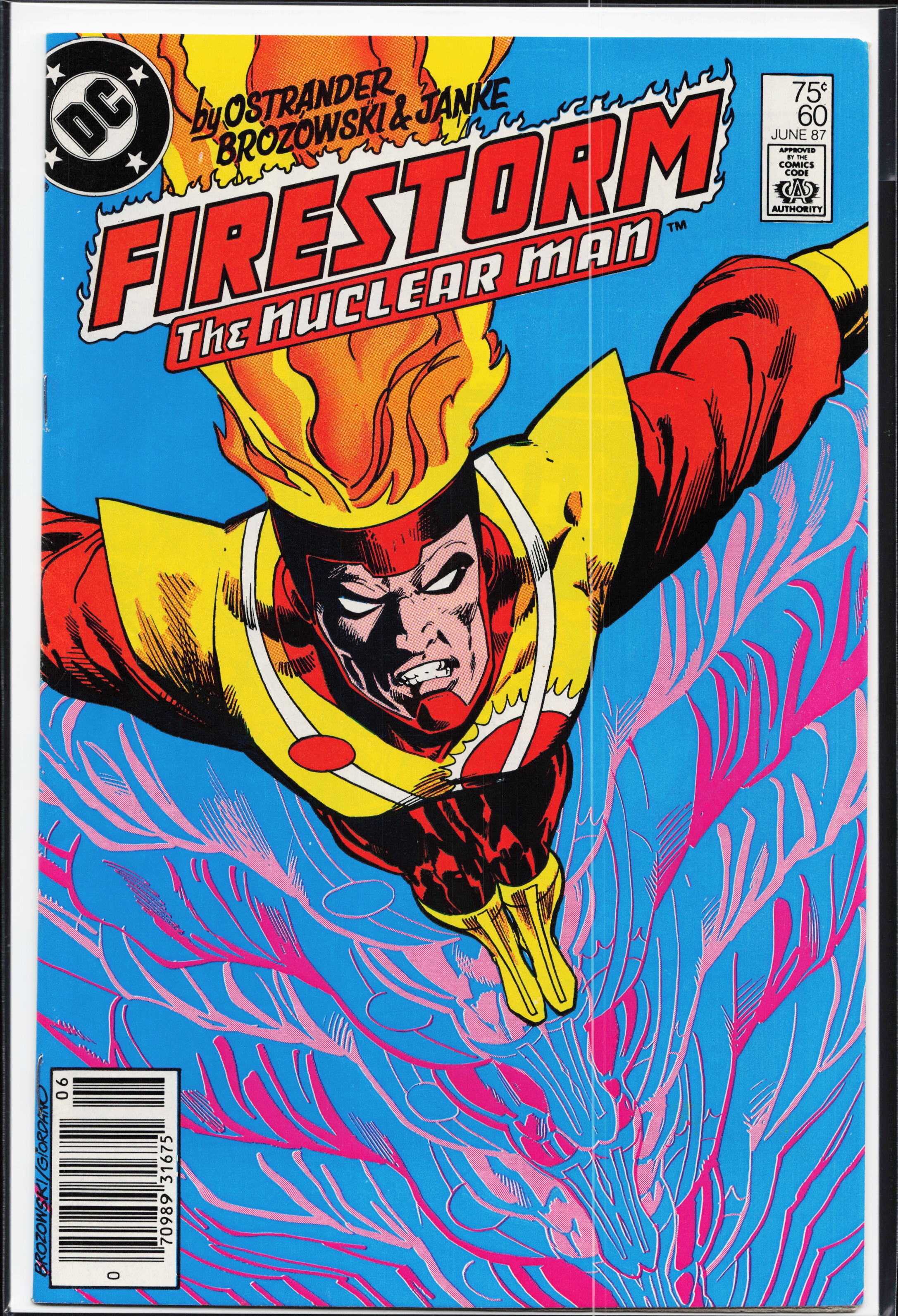The Fury of Firestorm #60 Newsstand Edition (1987) Firestorm | Comic Books - Copper Age, DC ...