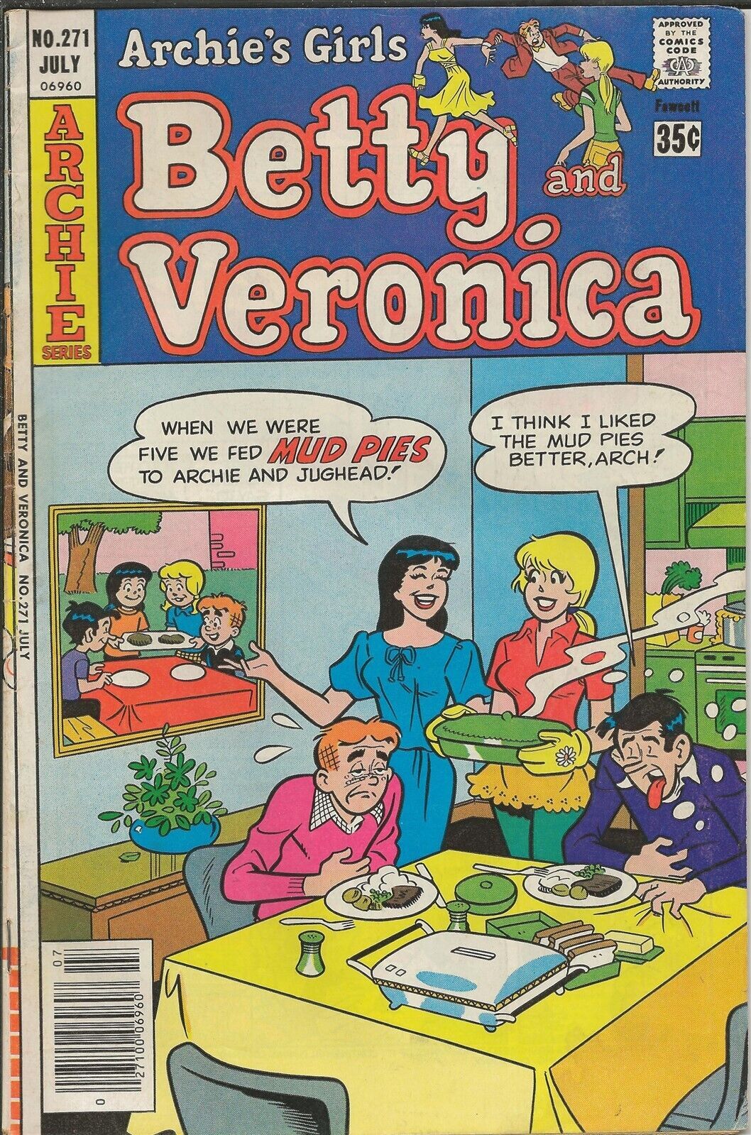 Archie's Girls Betty and Veronica #271 ORIGINAL Vintage 1978 Archie ...