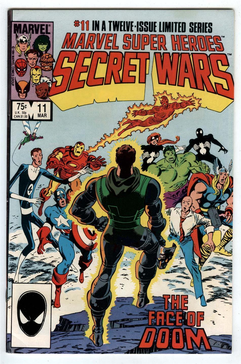 Marvel Super Heroes Secret Wars #11 Marvel 1985 Key MCU Movie Issue ...