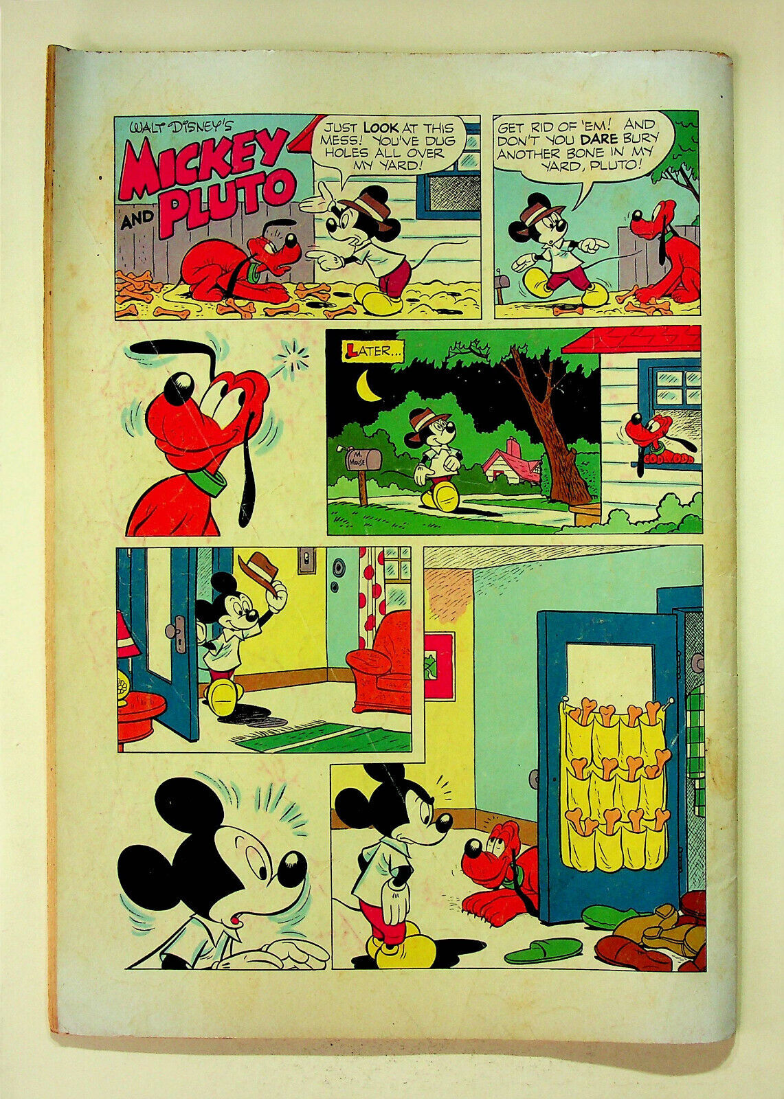 Mickey Mouse - Walt Disney's #32 (Aug-Sep 1953, Dell) - Good- | Comic ...