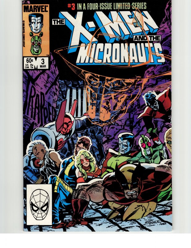 The X-Men and The Micronauts #3 (1984) Micronauts | Comic Books ...