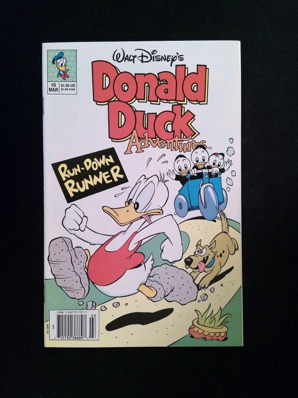 Donald Duck Adventures #10 WALT DISNEY PRODUCTIONS Comics 1991 NM ...
