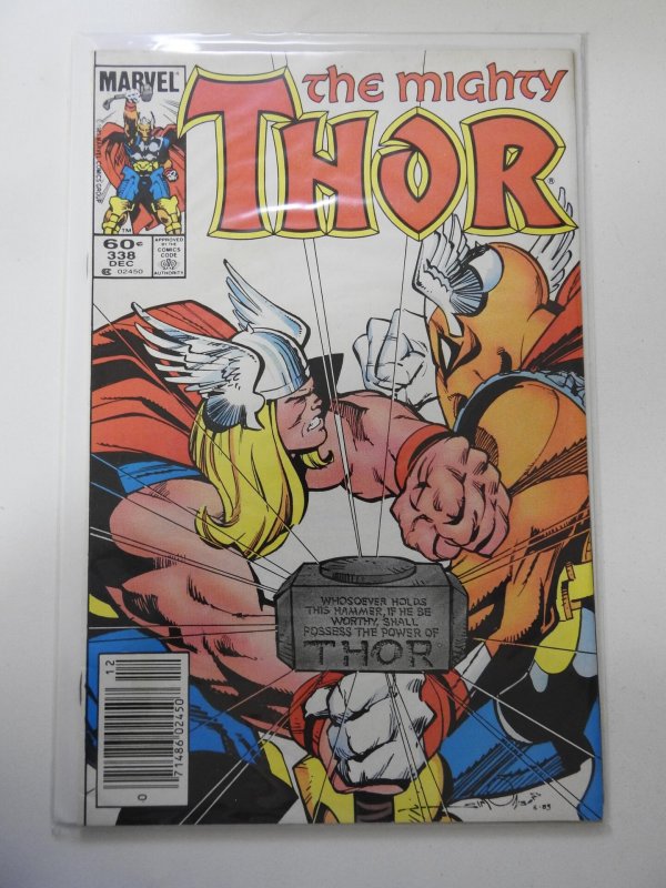 Thor #338 Direct Edition (1983) | Comic Books - Bronze Age, Marvel ...