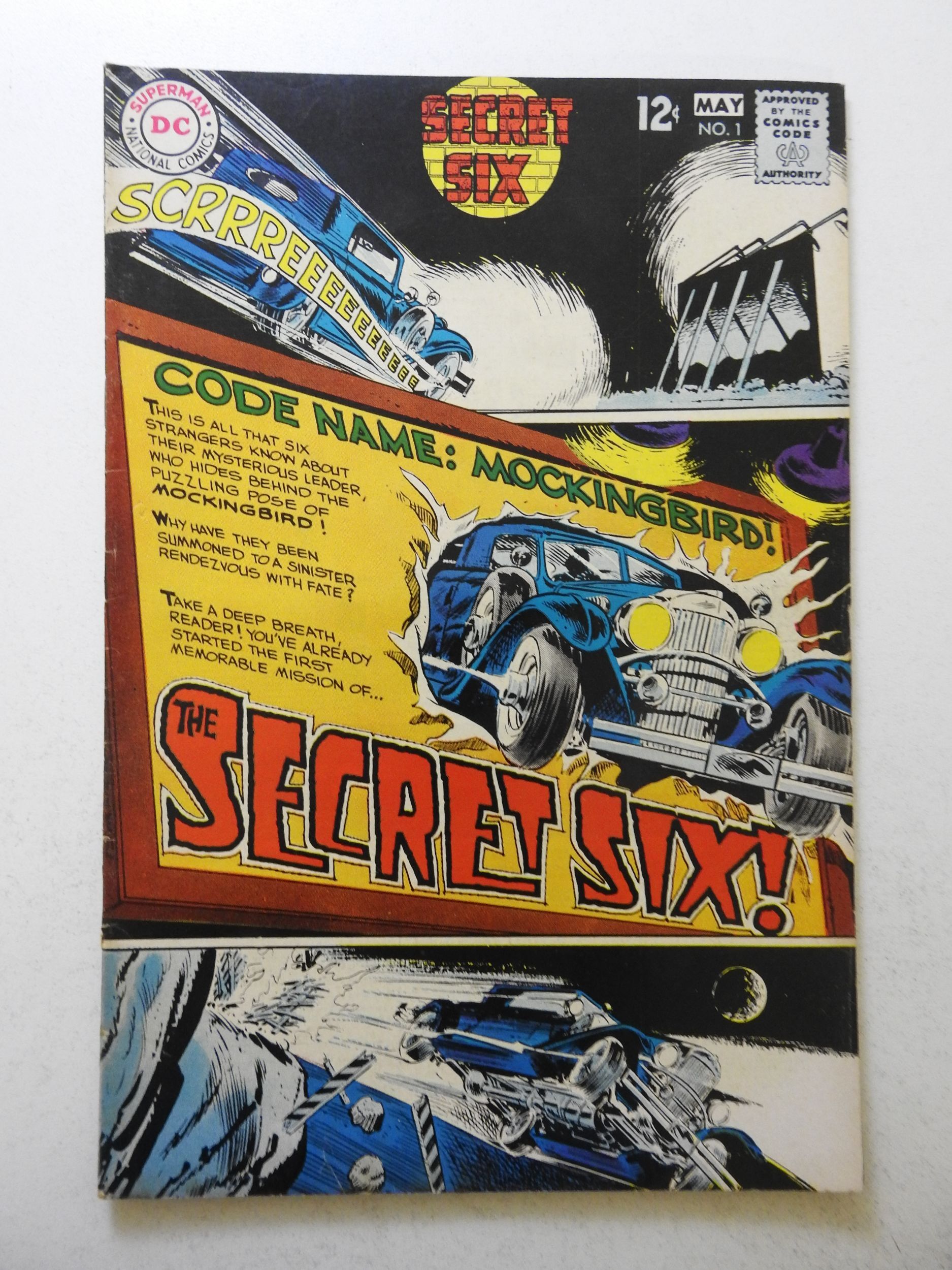 Secret Six #1 (1968) VG/FN Condition! | Comic Books - Silver Age, DC ...