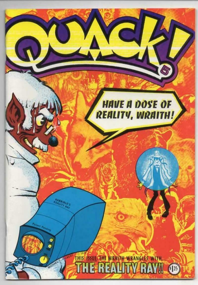 QUACK #1 2 3 4 5 6, VF, Dave Stevens Frank Brunner Sergio Aragones 1976 ...