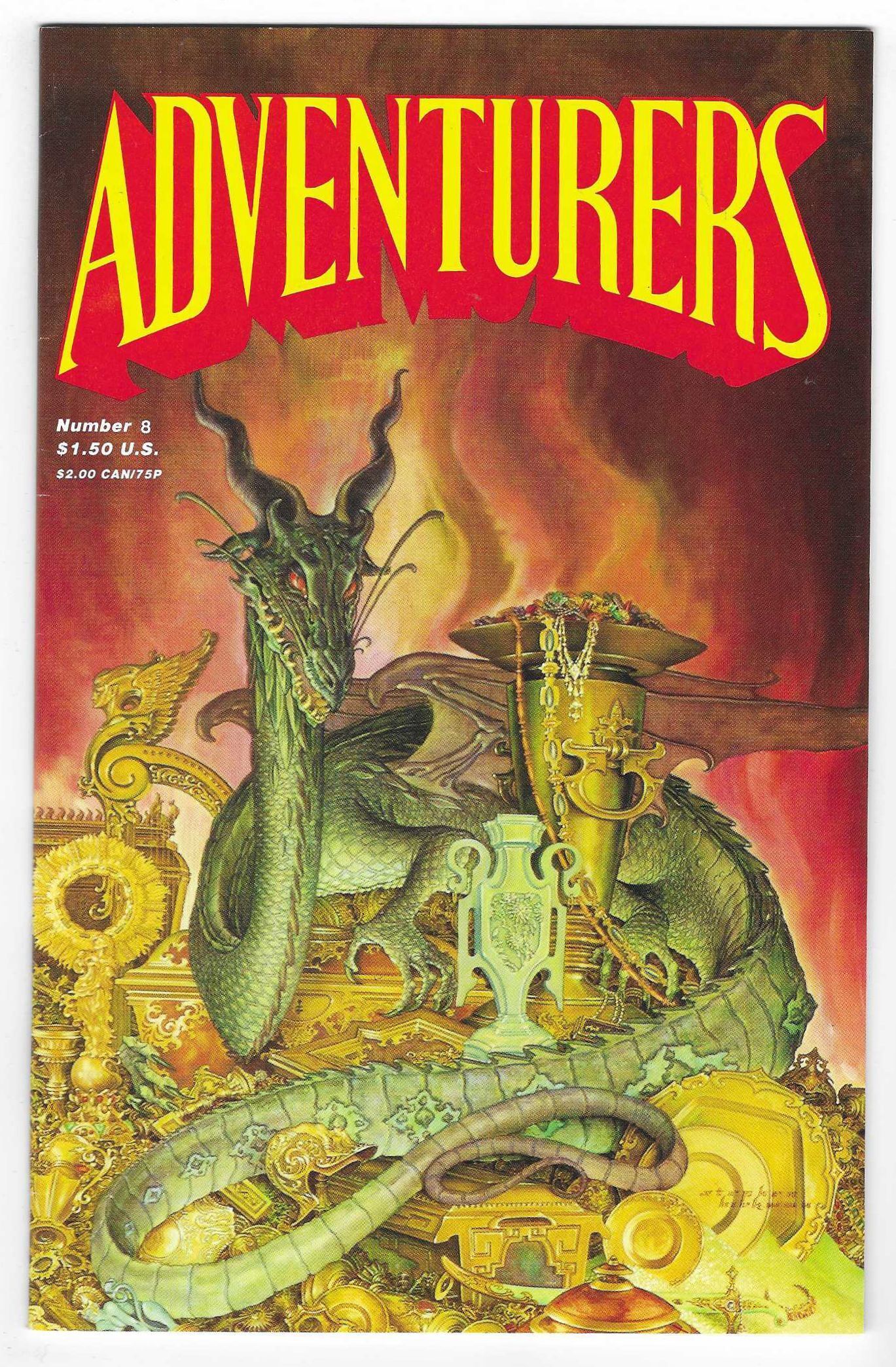 Adventurers #8 (1987) | Comic Books - Copper Age, Adventure, Horror ...