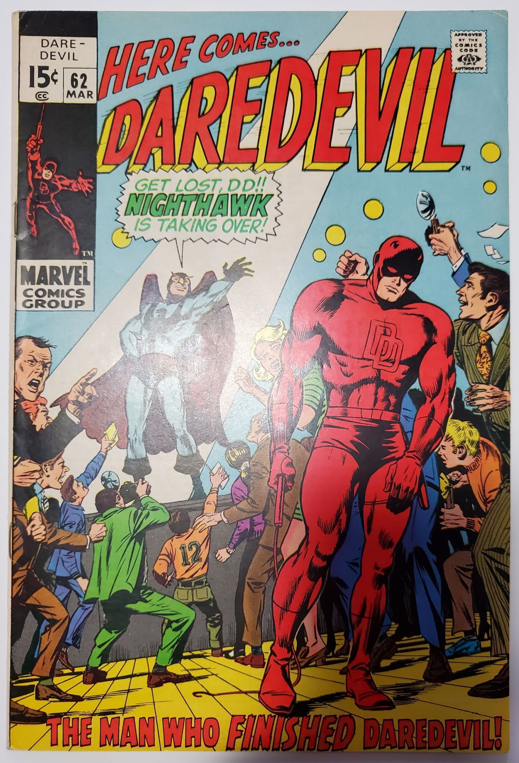 Daredevil #62 (1970) VF+ Nighthawk Appearance | Comic Books - Bronze ...