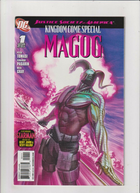 JSA Kingdom Come Spiecal: Magog #1 VF+ 8.5 DC Comics 2009 Alex Ross ...